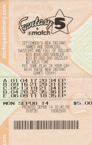 Farwell Woman Cashes in on Fantasy 5 Jackpot | Michigan Lottery Connect