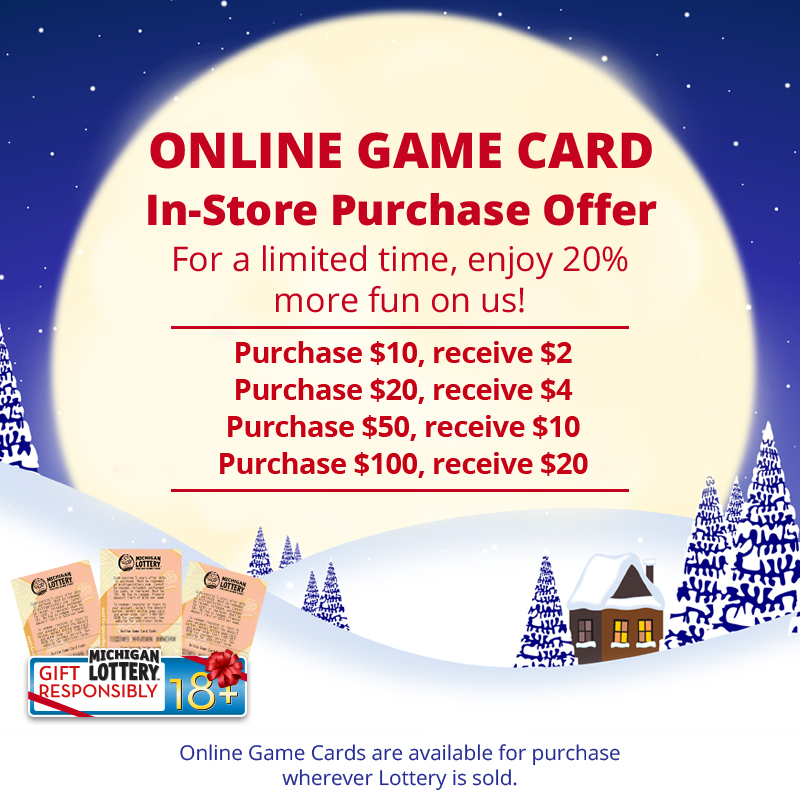 Online Game Card Holiday Promotion and Holiday Instant Games Offer ...