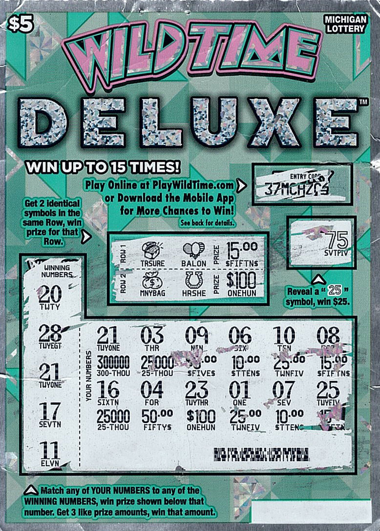 Montmorency County Man Wins $300,000 Playing the Michigan Lottery’s Wild Time Deluxe Instant ...