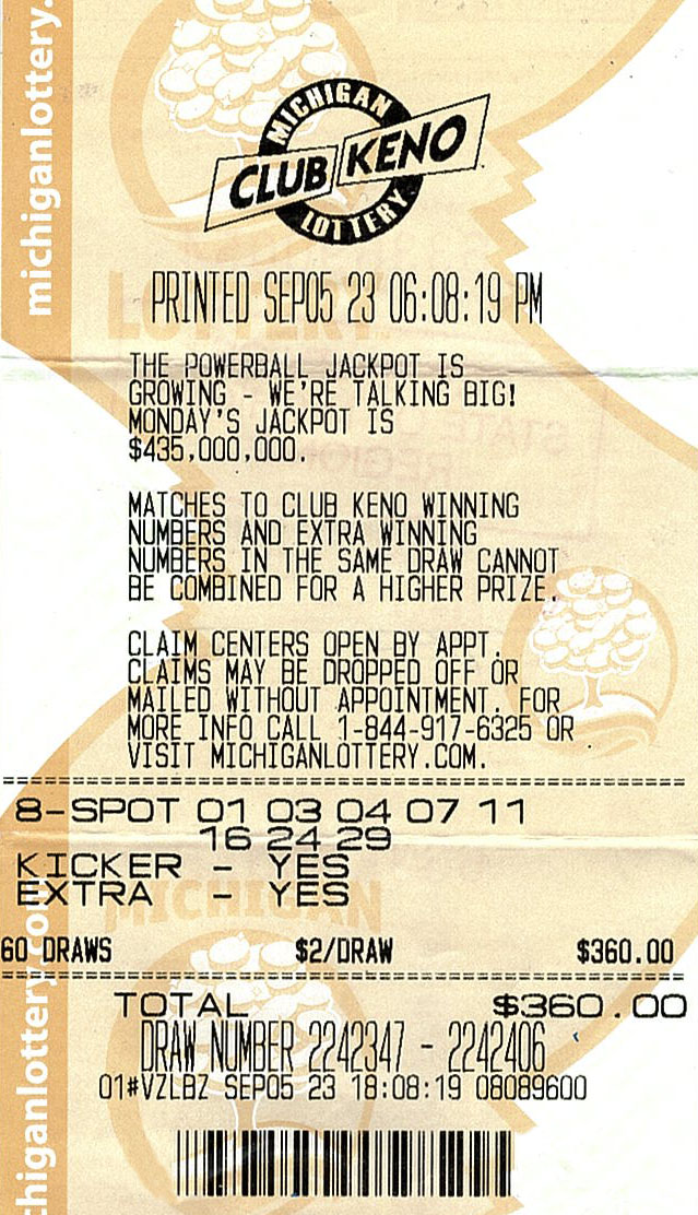 Oakland County Man Wins $200,000 Club Keno Prize from the Michigan ...