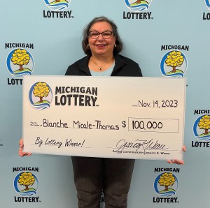 St. Ignace Woman Wins $100,000 Playing the Michigan Lottery’s 500X ...