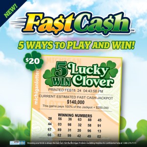 New 5 Win Lucky Clover Game Added to Fast Cash Lineup | Michigan ...