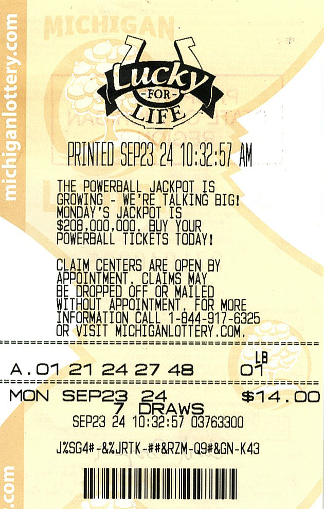 Genesee County Man Wins $25,000 a Year for Life from the Michigan ...