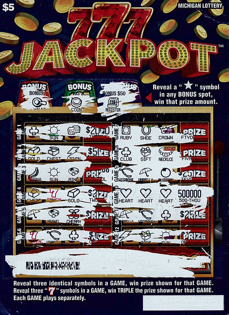 Muskegon County Woman Wins $500,000 Playing Michigan Lottery’s 777 ...