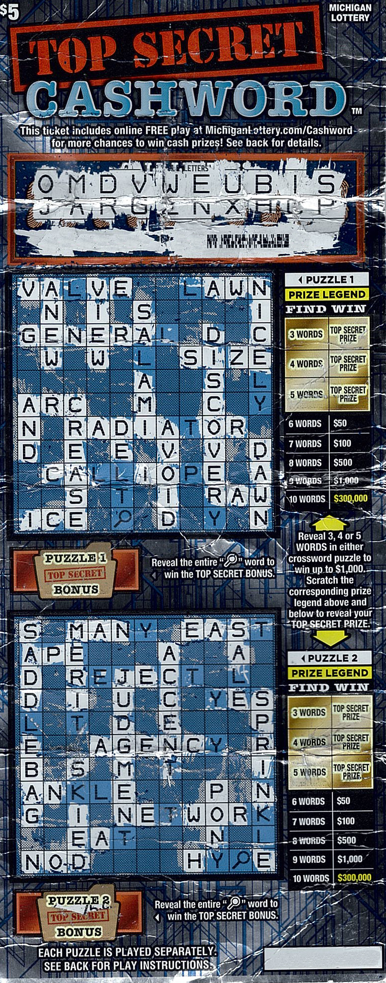 Gladwin Woman Wins $300,000 Playing Michigan Lottery’s Top Secret ...