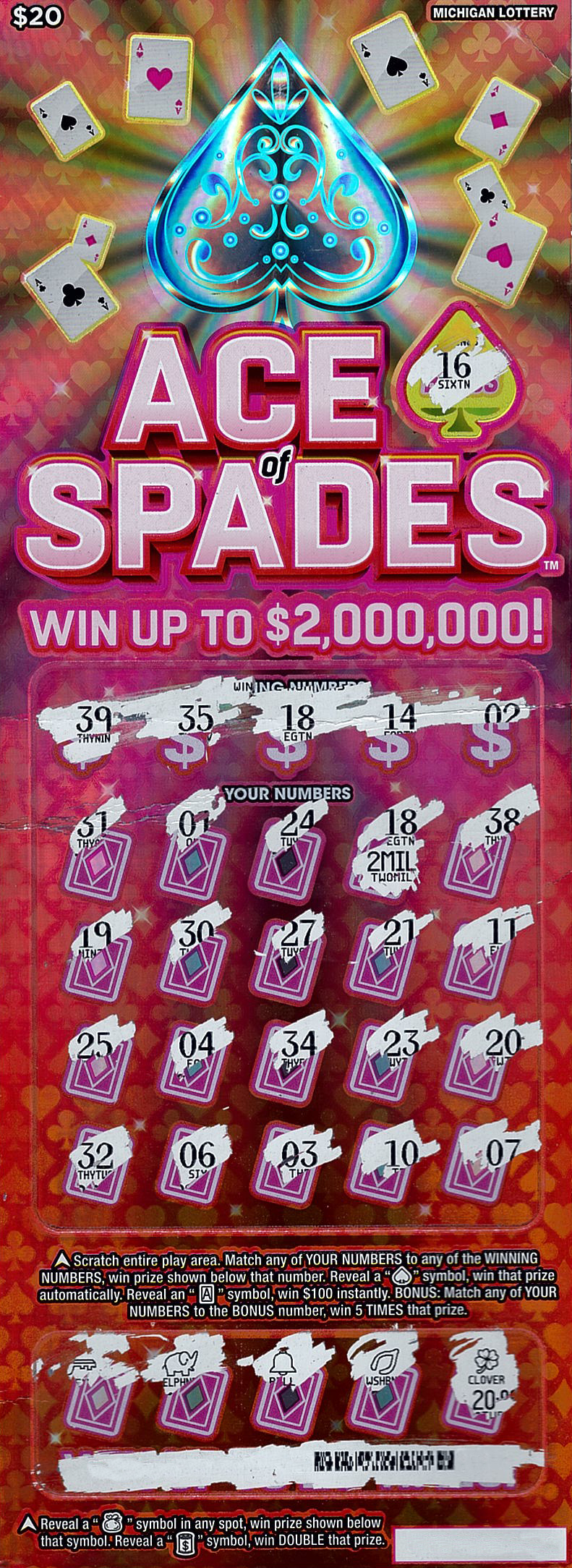 Oakland County Woman Wins $2 Million Playing Michigan Lottery’s Ace of ...