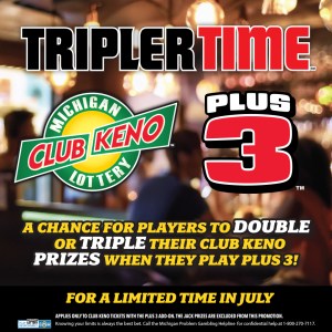 Club Keno Tripler Time with Plus 3 Gives Players a Chance to Double and ...