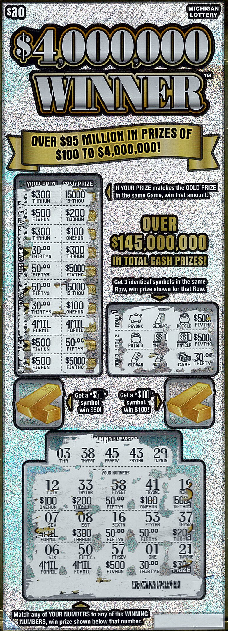 Wayne County Man Wins $4 Million Playing the Michigan Lottery’s ...