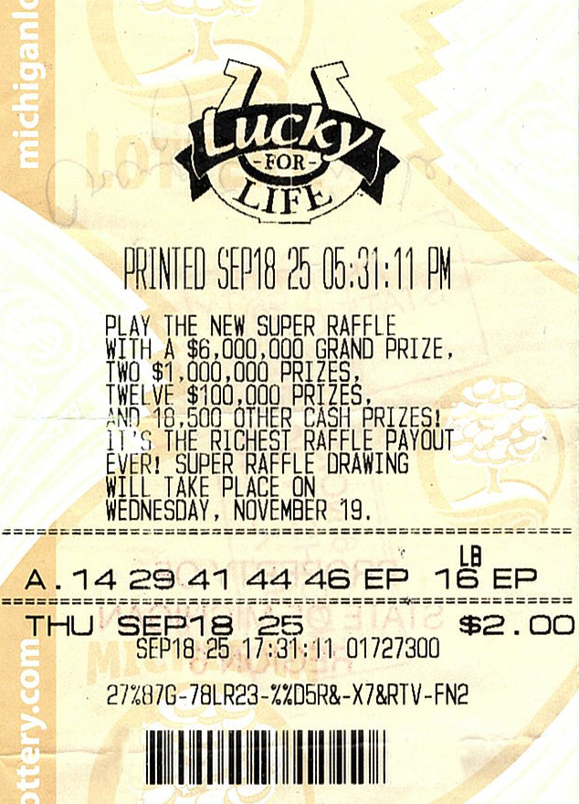 Lincoln Park Man Wins $25,000 a Year for Life from the Michigan Lottery ...