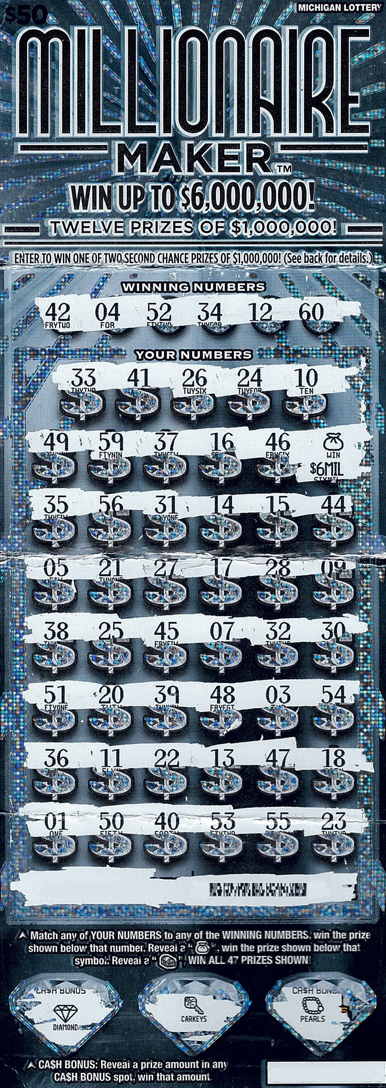 Clinton County Woman Wins $6 Million Playing Michigan Lottery’s ...