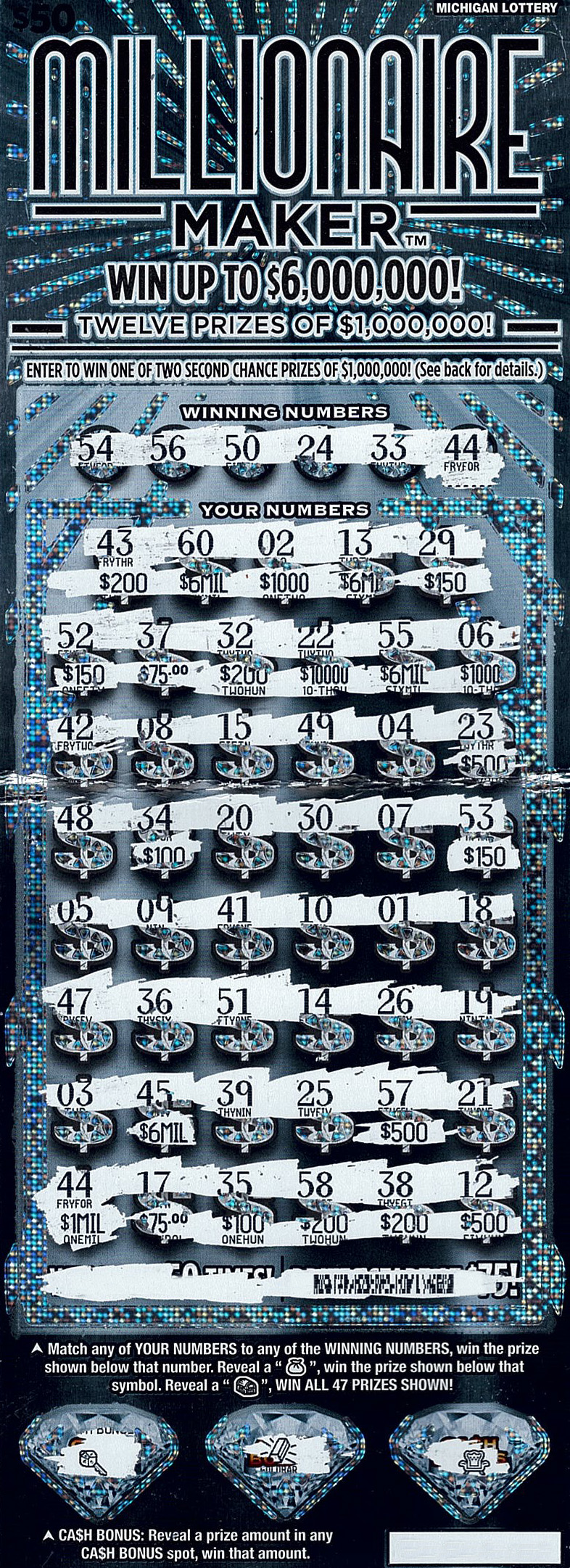 Jackson County Man Wins $1 Million Playing Michigan Lottery’s ...